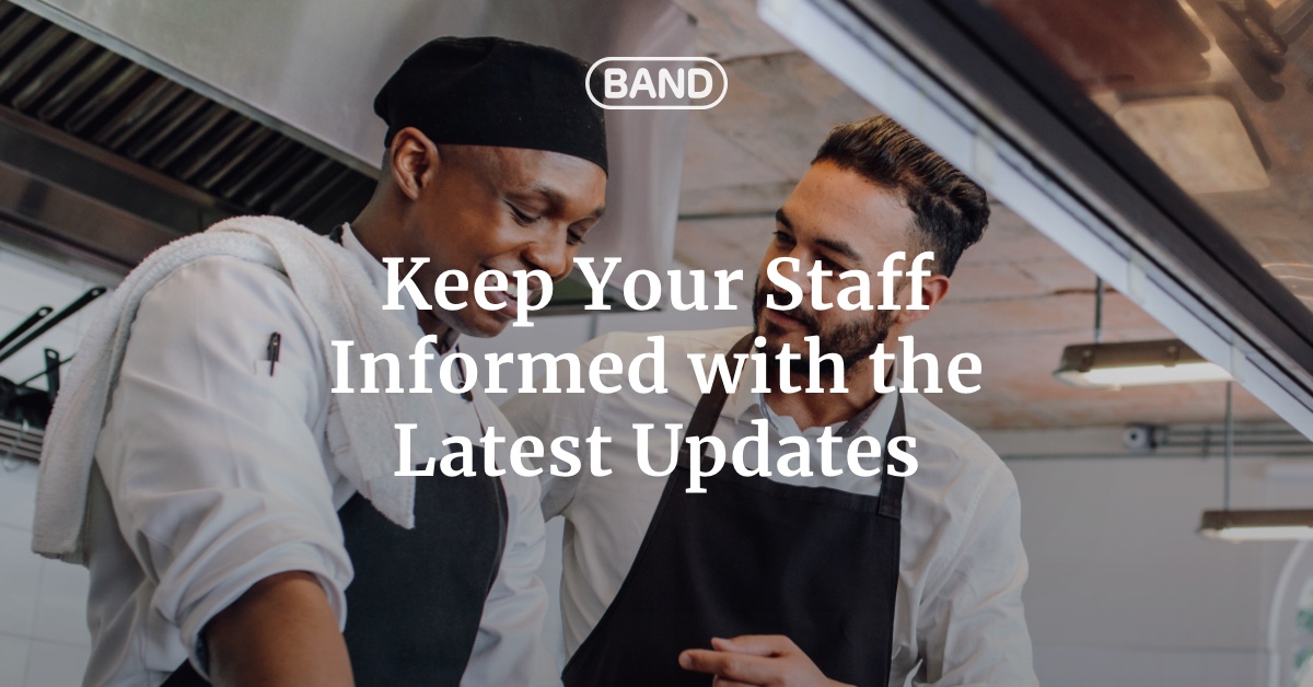 Manage Your Restaurant with BAND