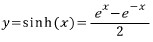 14장 hyperbolic function (쌍곡선 함수)의 미분 (sinhx, coshx, tanhx, sechx cschx ...