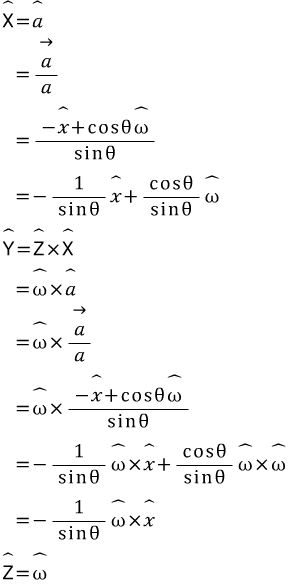 임의 방향의 회전에 대한 회전 행렬 공식의 유도 : 네이버 블로그