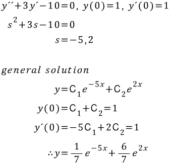 2차 미분방정식 풀이법 - 제차방정식(Homogeneous) : 네이버 블로그