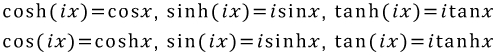 쌍곡선함수(Hyperbolic Functions) : 네이버 블로그