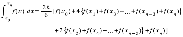 [수치해석] 41. 수치적분(Numerical Integration) 4 - 합성 심프슨 1/3 공식, Multiple ...