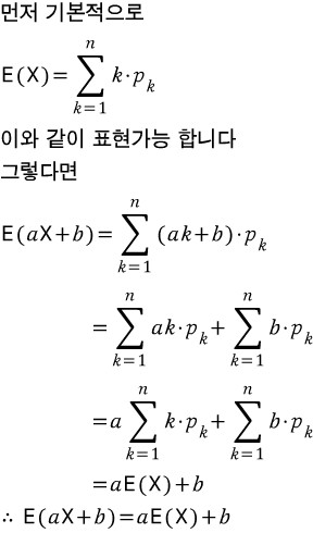 기대값의 특징 : 네이버 블로그