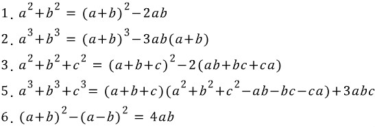 2. 다항식의 곱셈, 곱셈공식, 식변형공식 : 네이버 블로그