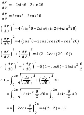 [극방정식] 극좌표계에서 정적분과 곡선의 길이 : 네이버 블로그