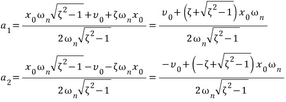 [기계 진동] 10. 1자유도 감쇠 시스템의 응답(3) - 과도감쇠운동의 해, The Solution of Overdamped ...