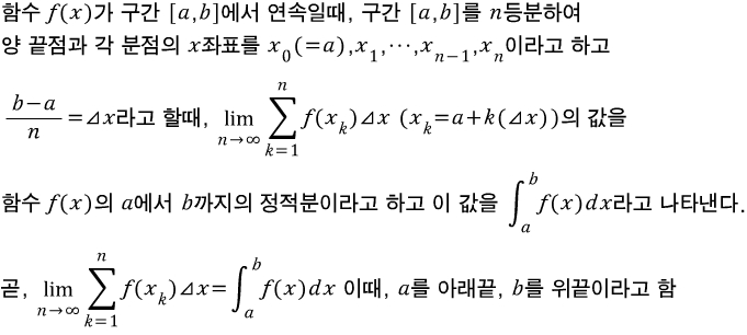 미적1-정적분 : 네이버 블로그