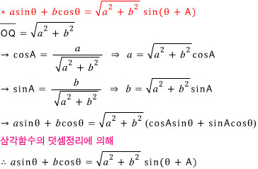 2. 삼각함수의 합성 : 네이버 블로그