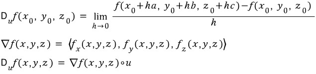 12. 방향도함수와 기울기 벡터 : 네이버 블로그