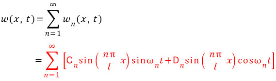 [기계 진동] 45. 1차원 파동방정식의 해, The Solution of One-dimensional Wave Equation ...