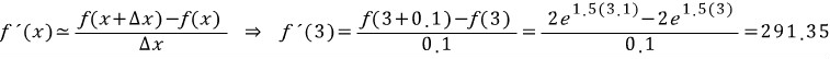 [수치해석] 5. 수치미분(Numerical Differentiation) 1 - 전진차분법, Forward Divided ...