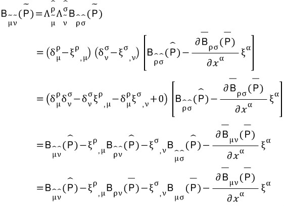 섭동하는 공간에서 게이지 변환(gauge transformation) : 네이버 블로그