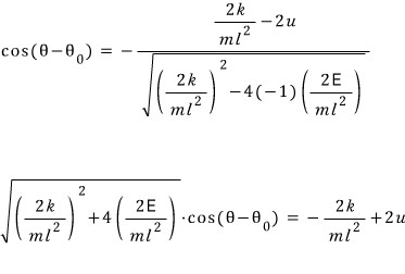 궤도방정식(with Energy) [ 내가 공부한 일반역학 #10 ] : 네이버 블로그