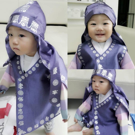 Daebak Charms Fans With Adorable Hanbok Look – TROS Kids Space