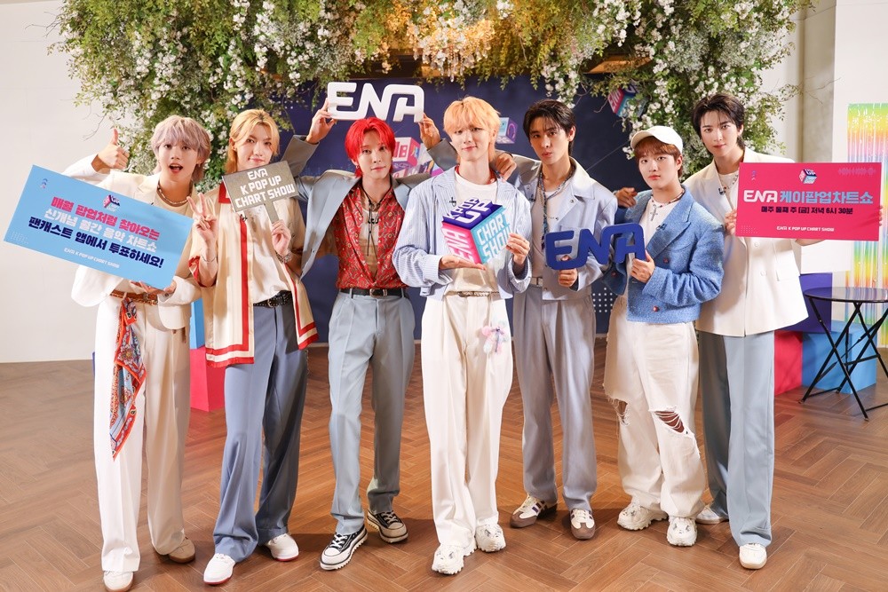 TRENDZ Captivates Fans with Charms on ENA K-Popup Chart Show - Trends ...