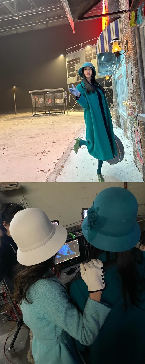 Kim SunA expressed her joy about appearing in IU's music video ...