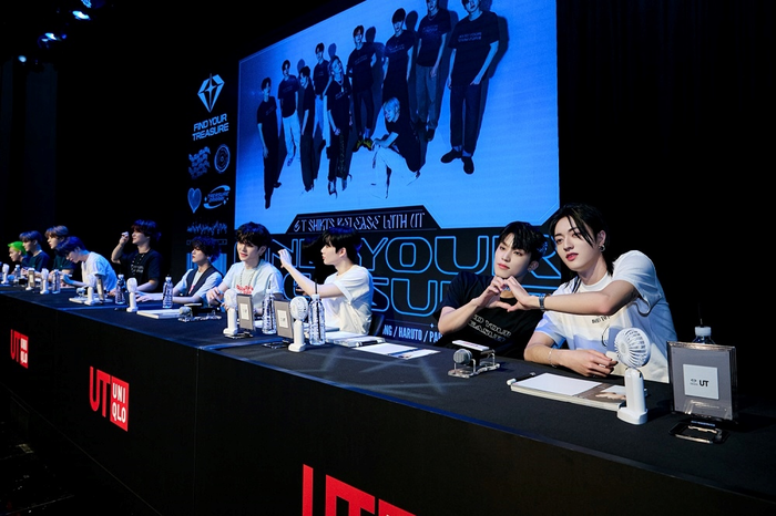TREASURE and UNIQLO UT Collection Launch Fan Sign Event Held ...