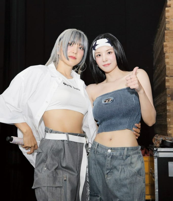 Special Meeting Between Singer Kwon EunBi and Legend BADA - Discover ...