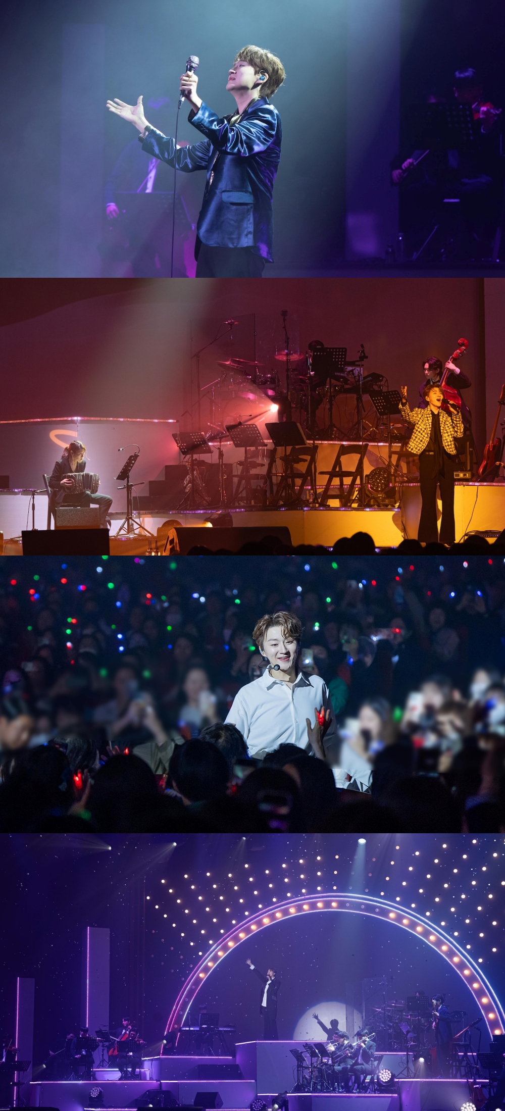 Jo MinGyu, the leader of the crossover group Forestella, thrilled ...