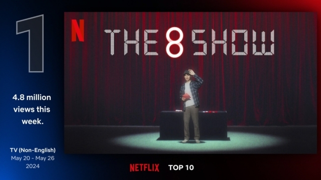 Netflix series 'The 8 Show' achieves global TOP 10 series rank 1 ...